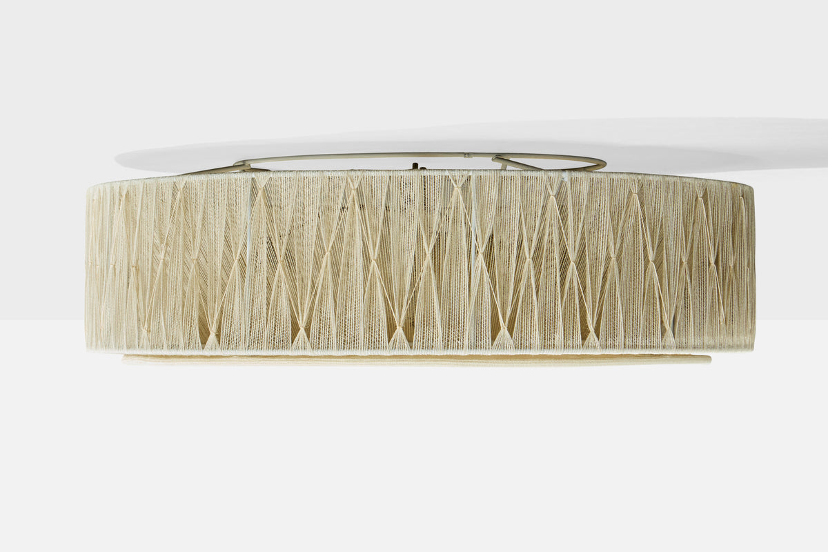 Swedish Designer, Flush Mount, Fabric, Sweden, 1970s – PRB