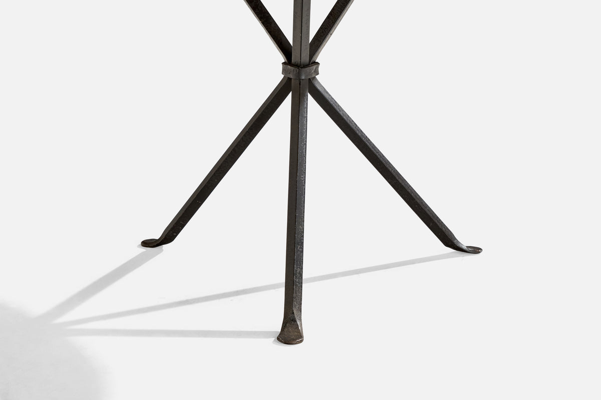 Cleo Baldon, Dining Table, Oak, Iron, USA, 1960s – PRB