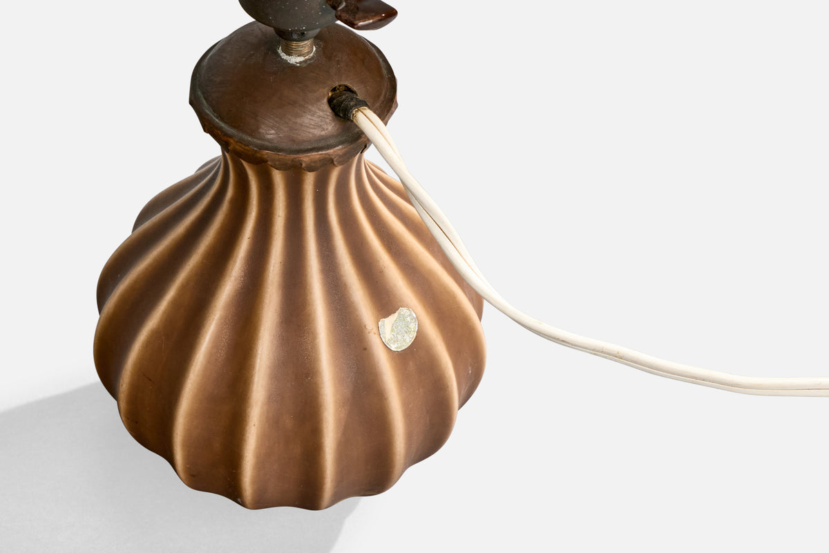 Ewald Dahlskog, Table Lamp, Ceramic, Sweden, 1930s – PRB