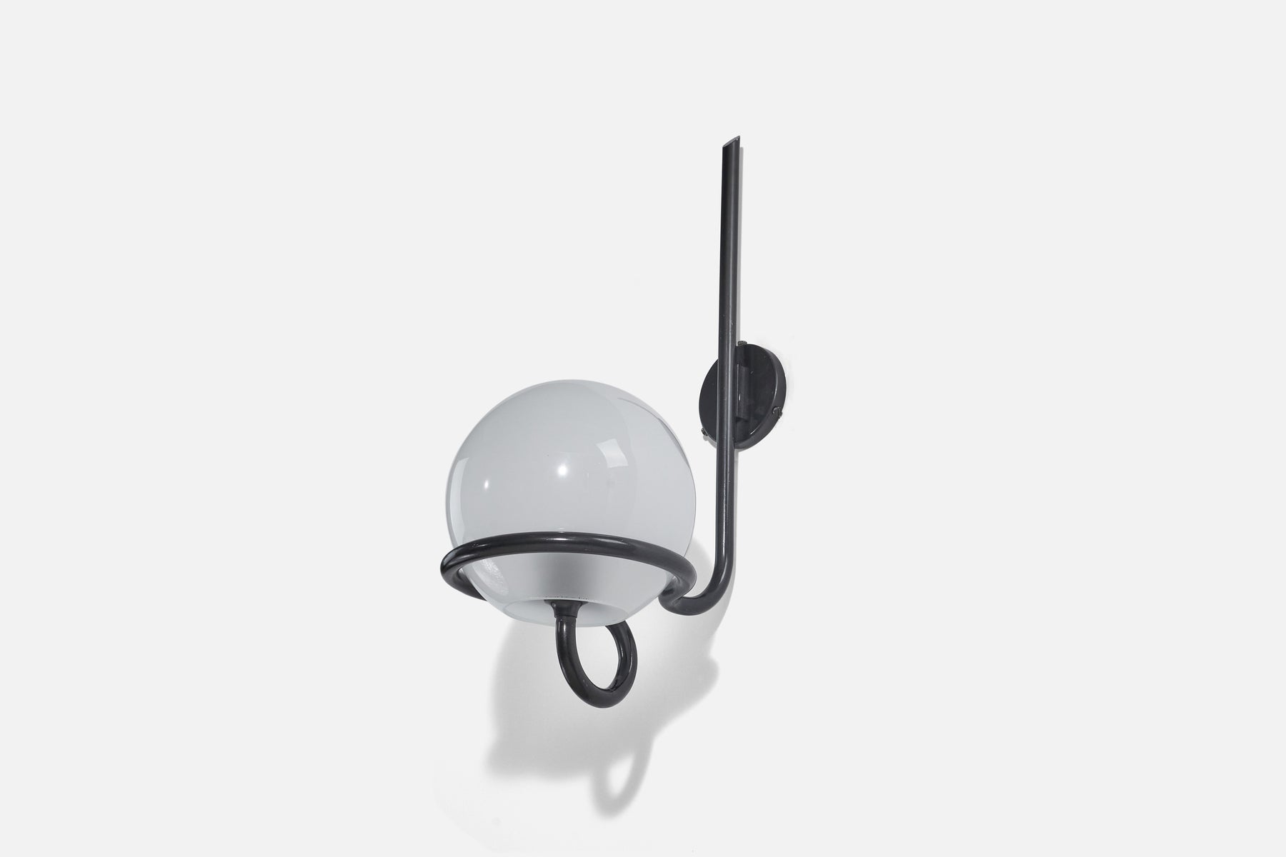 Sergio Asti, Wall Light,Aluminum, Glass, Italy, 1960s – PRB