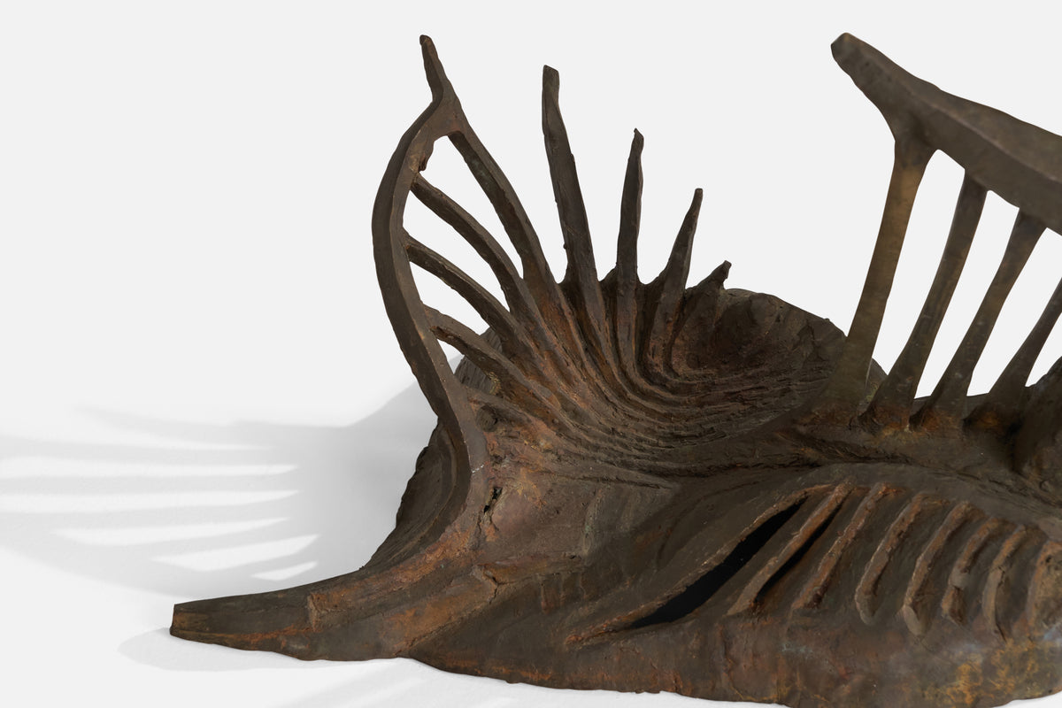 American Designer, Abstract Sculpture, Iron, USA, 1950s – PRB